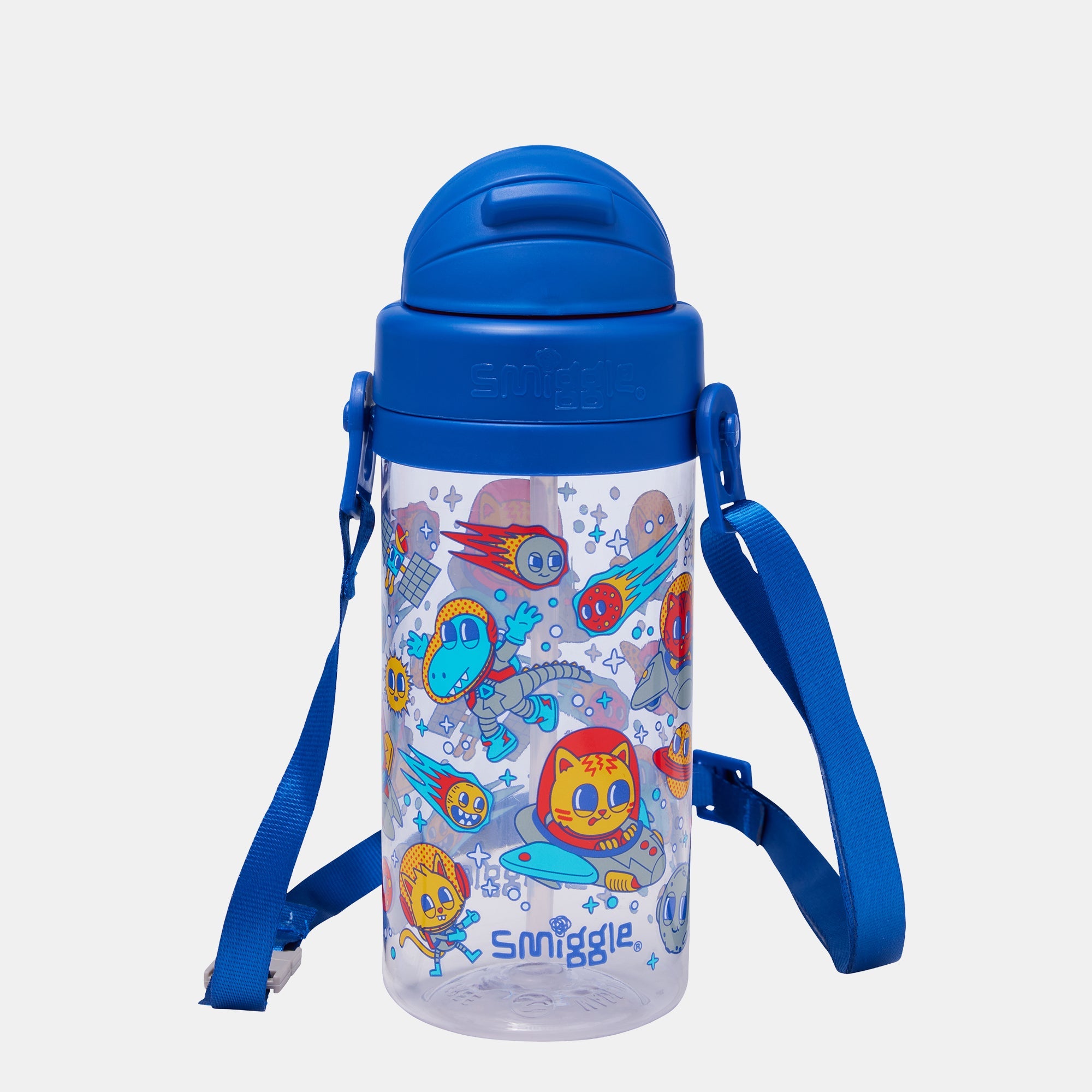 Ready Set Go Teeny Tiny Plastic Drink Bottle With Strap 400Ml – BORDERS